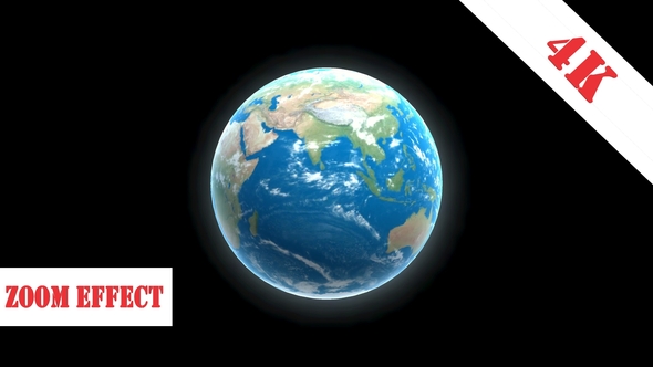 Earth Zoom, Motion Graphics | VideoHive