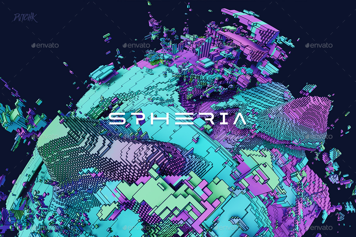 Spheria | Abstract 3D Spheres | Vol. 01, Graphics | GraphicRiver