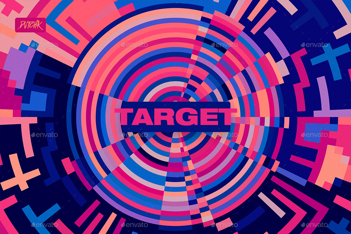 Target / Circular Vector Backgrounds, Graphics | GraphicRiver