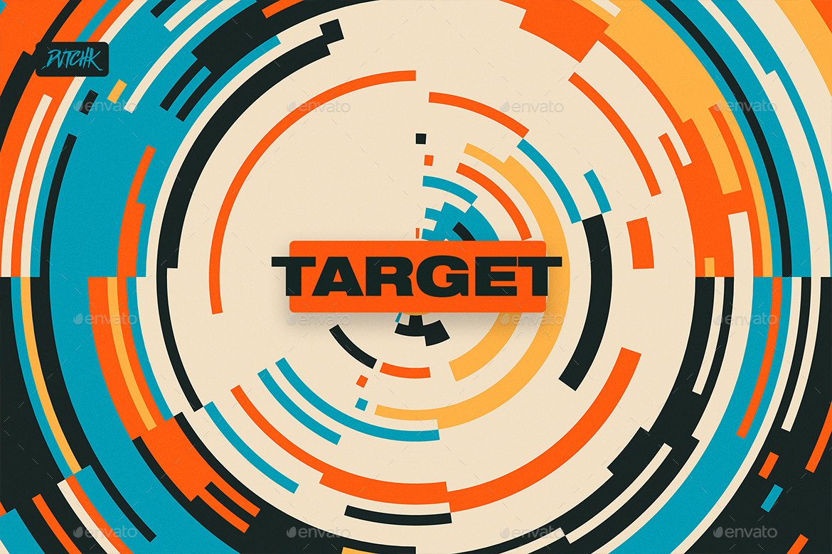 Target / Circular Vector Backgrounds, Graphics | GraphicRiver