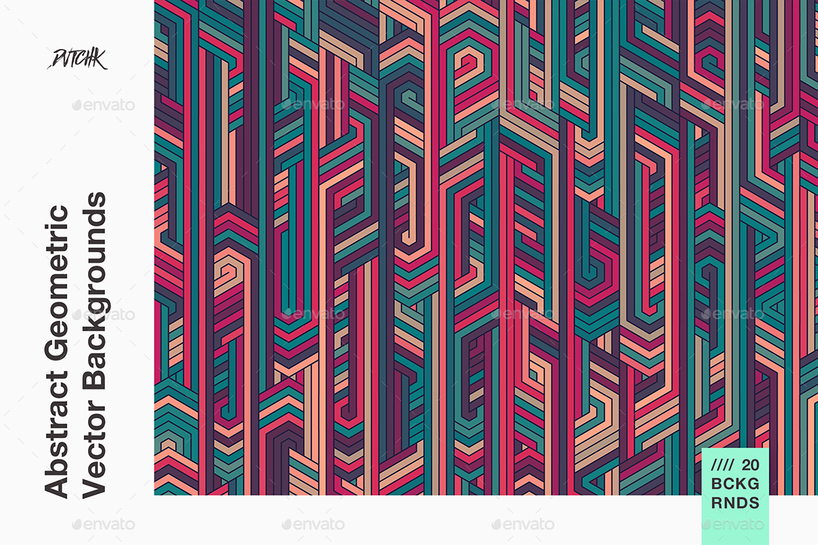 Abstract Geometric Vector Backgrounds, Graphics | GraphicRiver