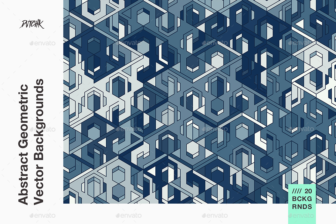 Abstract Geometric Vector Backgrounds, Graphics | GraphicRiver