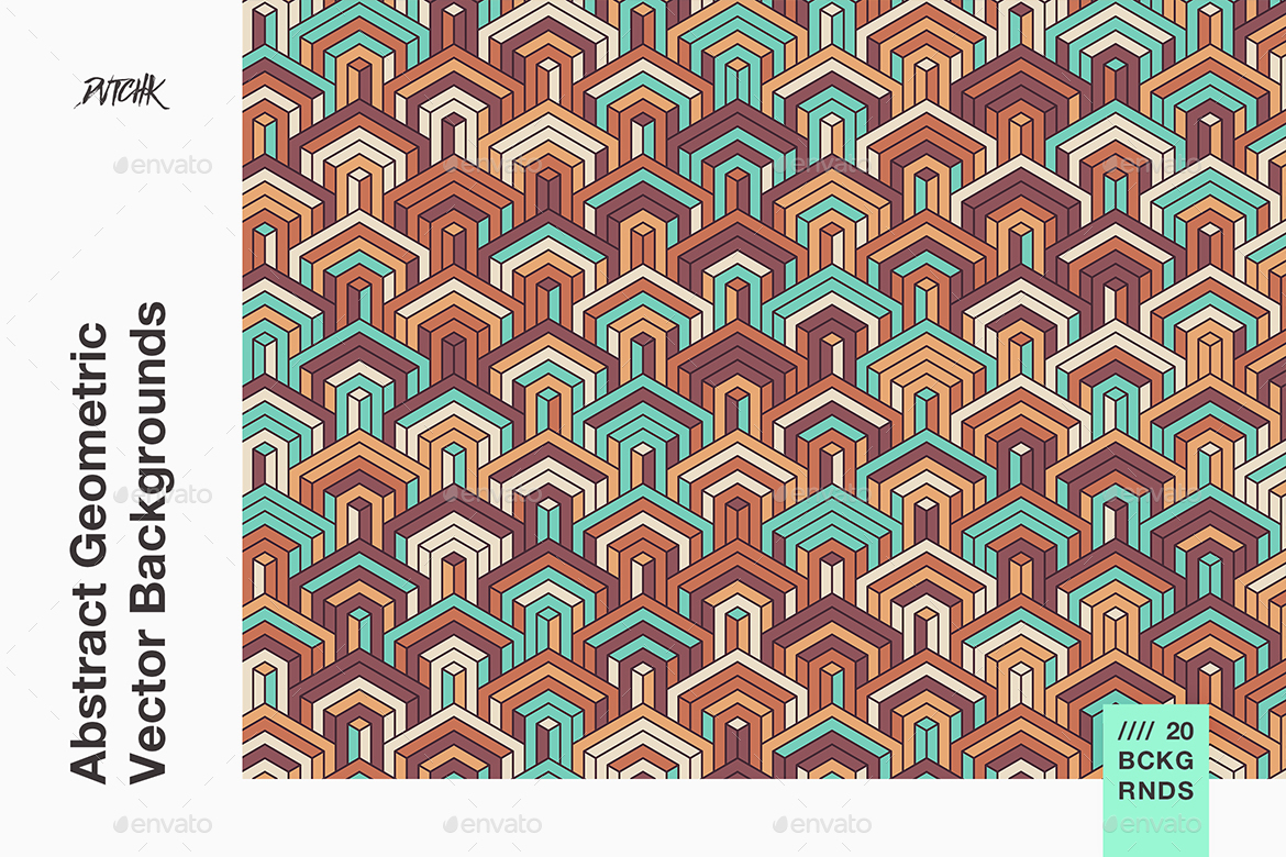 Abstract Geometric Vector Backgrounds, Graphics | GraphicRiver