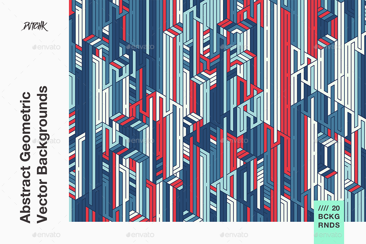 Abstract Geometric Vector Backgrounds, Graphics | GraphicRiver