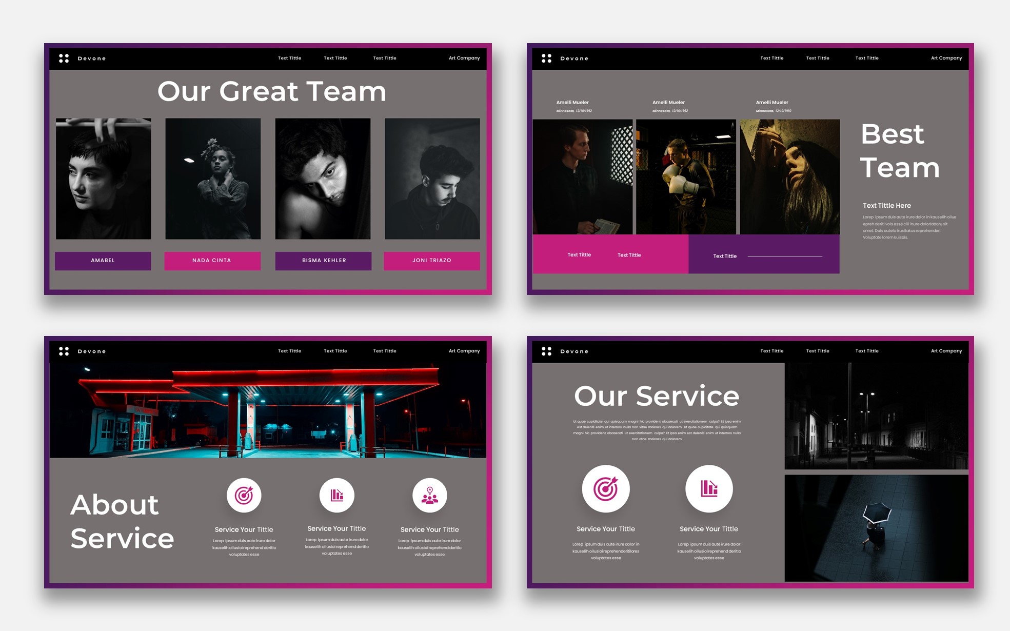 Devone Business PowerPoint Template, Presentation Templates | GraphicRiver