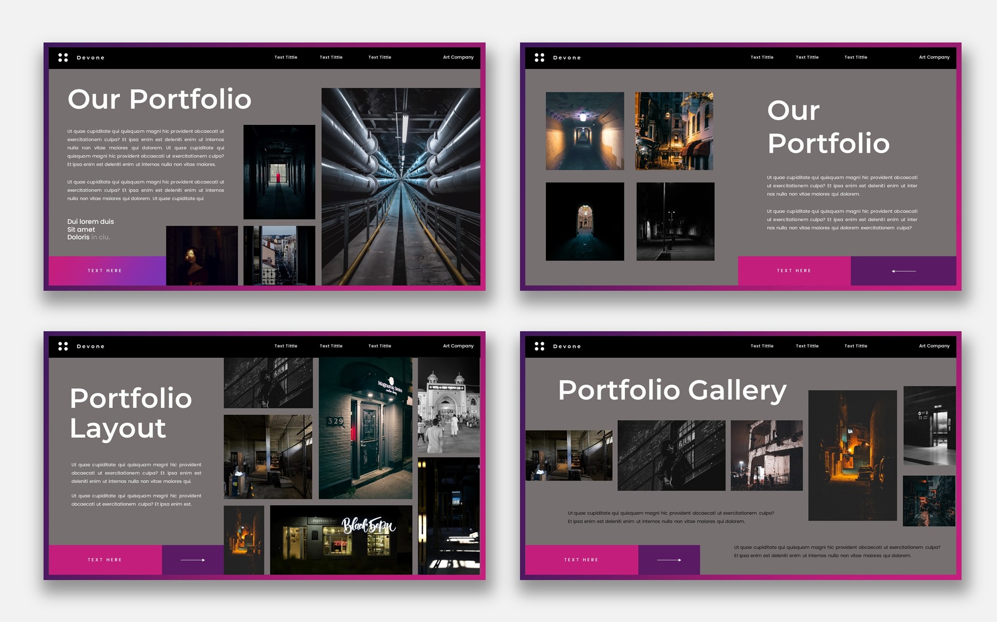 Devone Business Google Slide Template, Presentation Templates ...