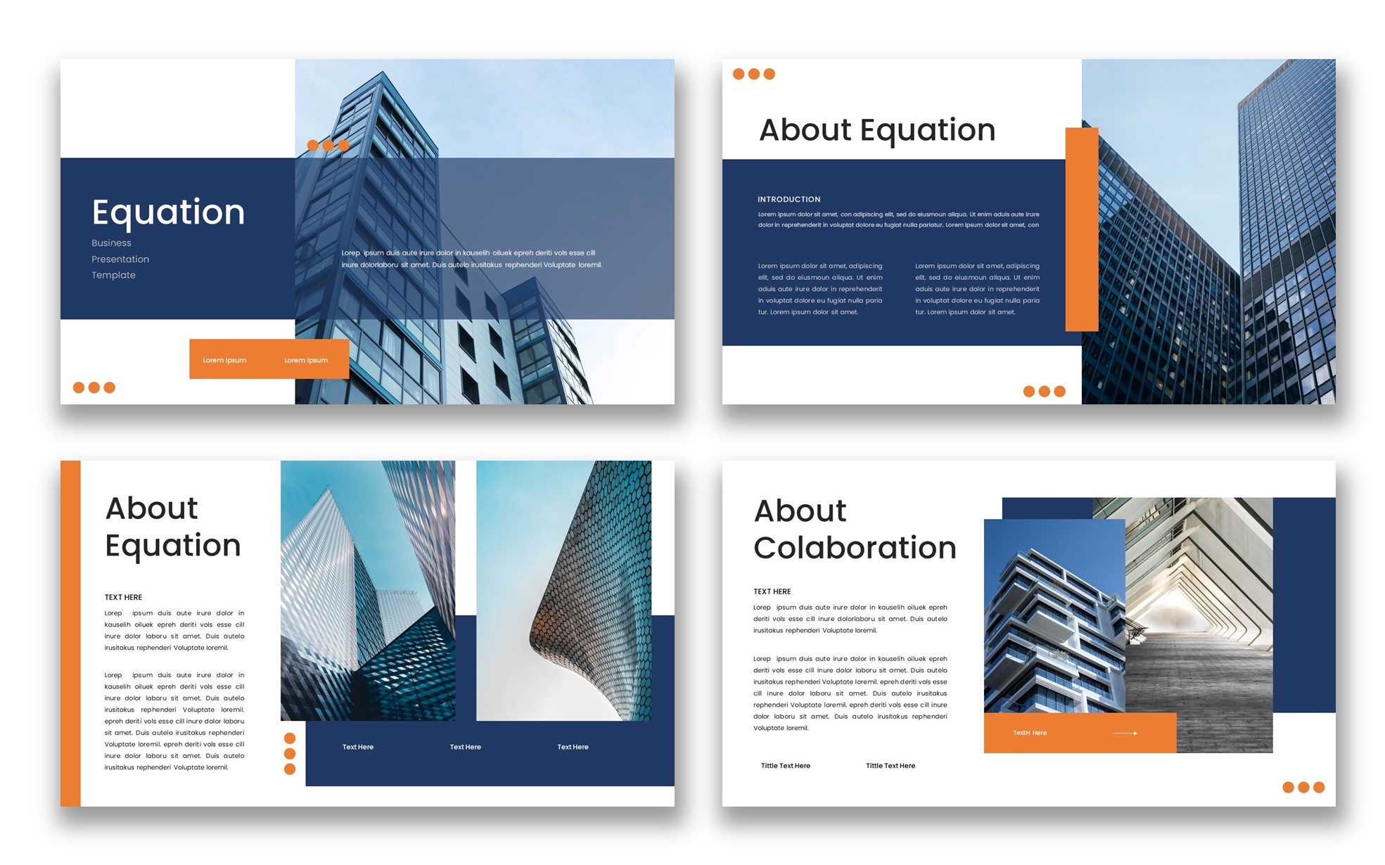Equation PowerPoint Business Presentation Template, Presentation Templates
