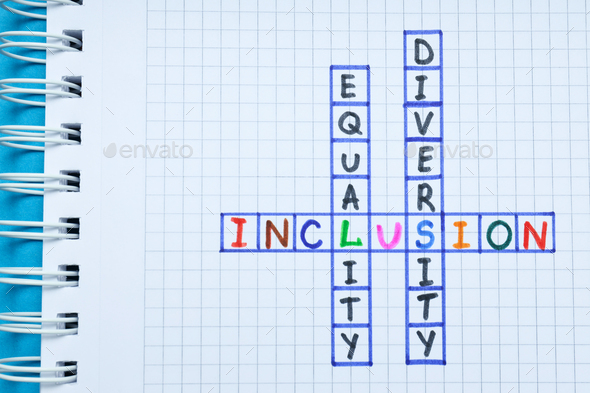 Concept of Diversity, Inclusion and Equality, conceptual photos Stock ...