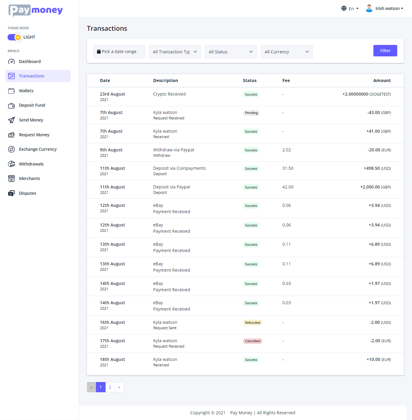 PayMoney - Secure Online Payment Gateway by techvillage1 | CodeCanyon