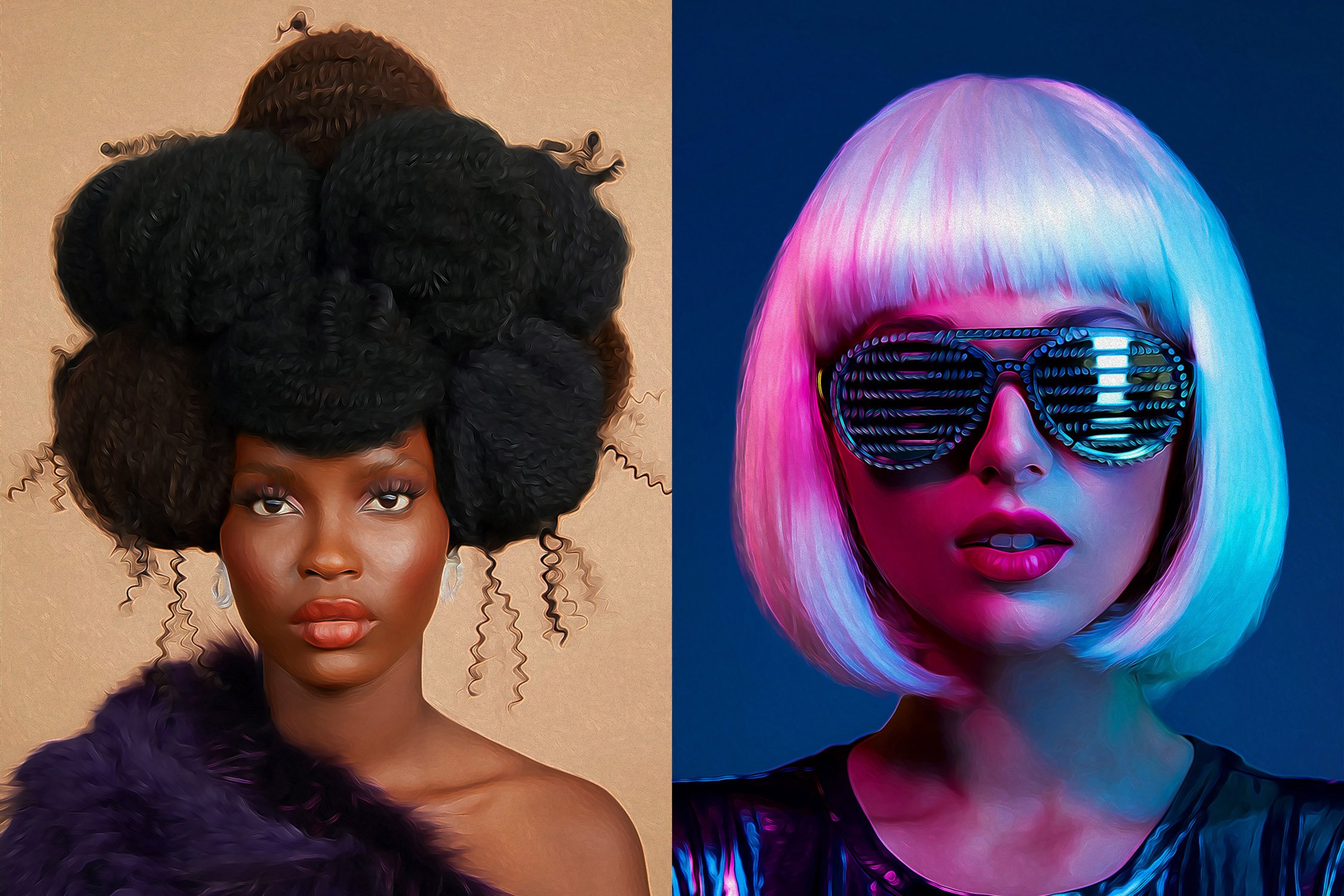 Oil Paint Effect for Posters by pixelbuddha_graphic | GraphicRiver