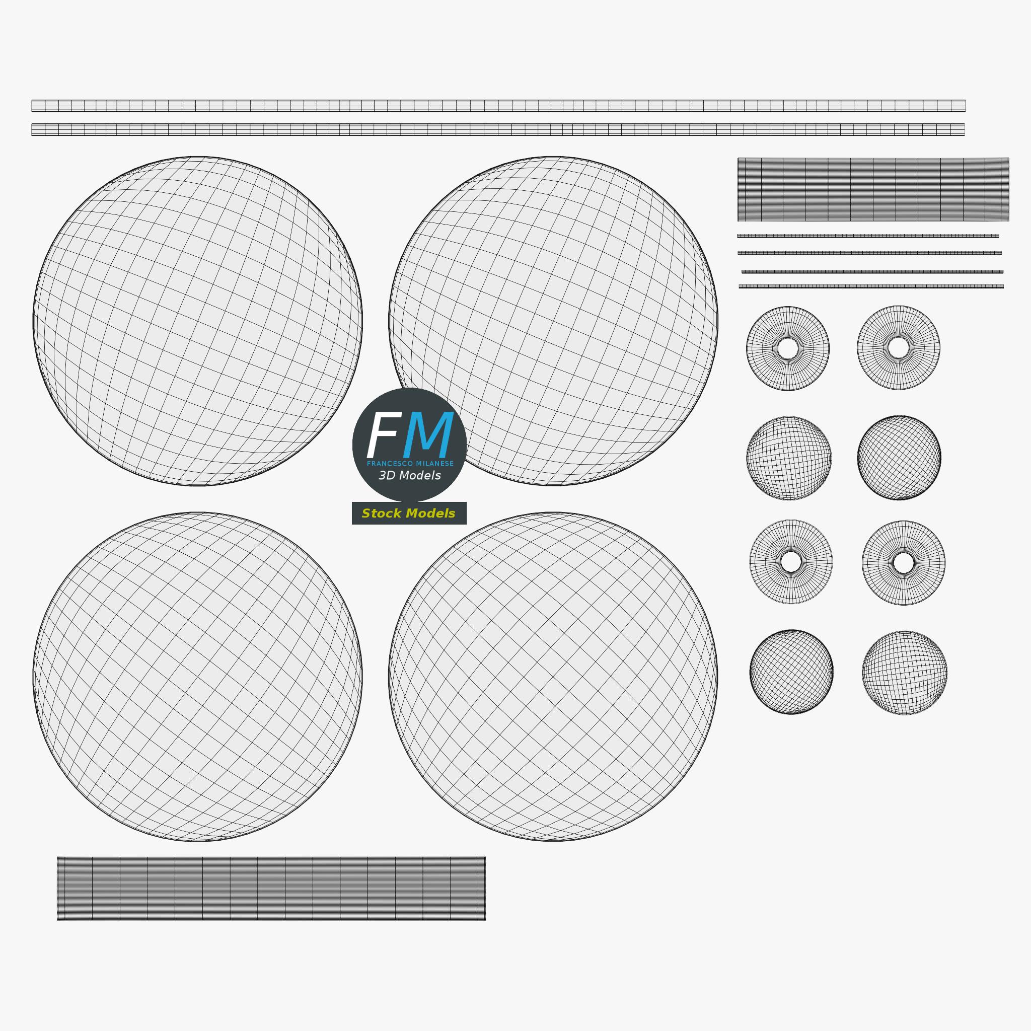 Round standing tables by FrancescoMilanese85 | 3DOcean