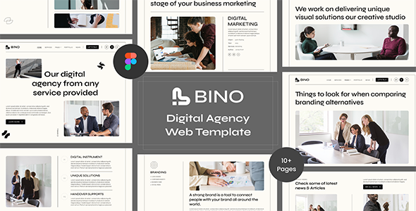 BIMO - Digital Agency Web Template by pixleslab | ThemeForest