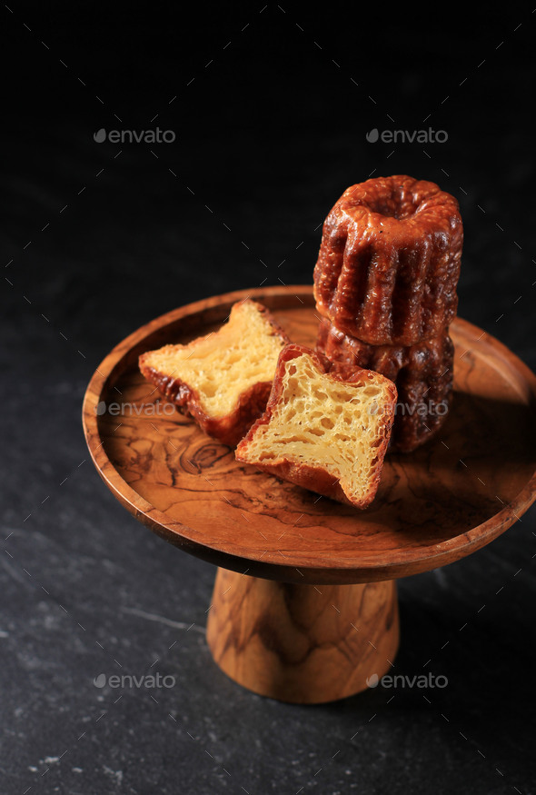 Canele or Cannele, French Pastry from Bordeaux. Stock Photo by ...