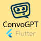 ConvoGPT - Flutter ChatGPT Mobile App by EZMatrix | CodeCanyon