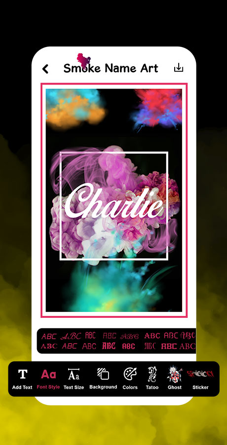 Smoke Name Art Maker - Smoke Effect - Text on Photo - Smoke Name Art ...