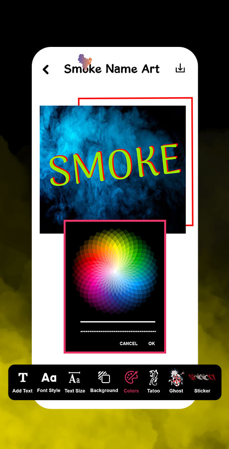 Smoke Name Art Maker - Smoke Effect - Text on Photo - Smoke Name Art ...
