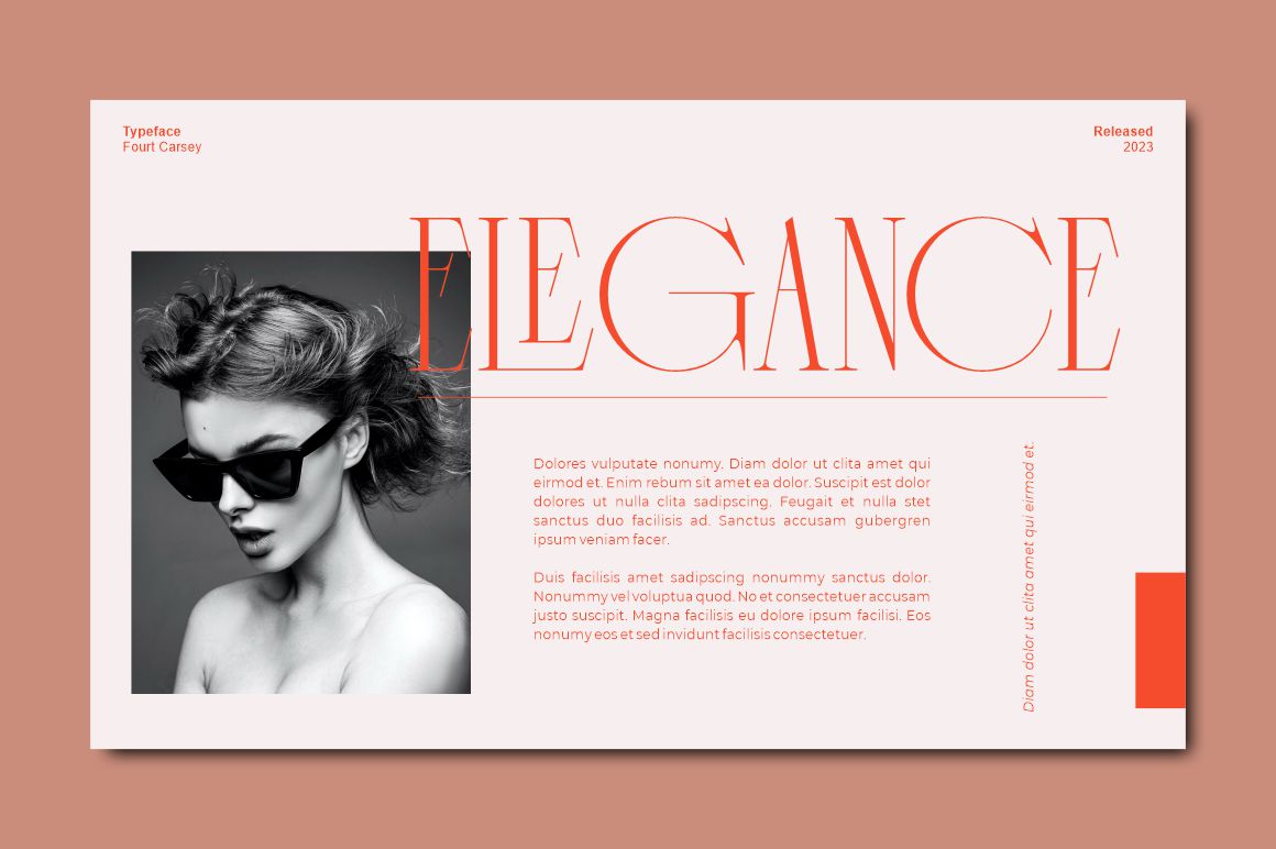 Fourt Carsey - Classy typeface, Fonts | GraphicRiver