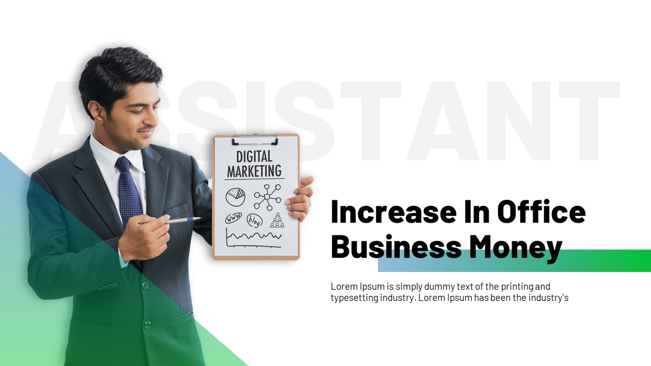 Green Business PowerPoint Template, Presentation Templates | GraphicRiver