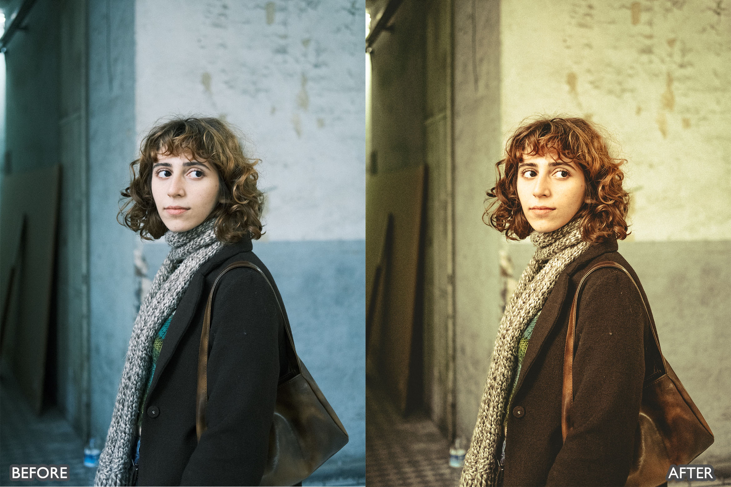 Vintage Film Look Lightroom Presets for mobile and desktop, Add-ons