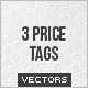 3 Price Tags, Vectors | GraphicRiver