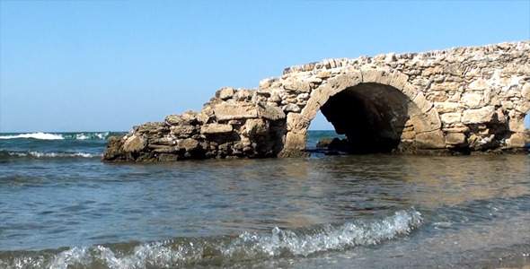 Old Destroyed Bridge, Stock Footage | VideoHive