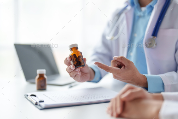 Doctor who records a patient's detailed information or medication ...