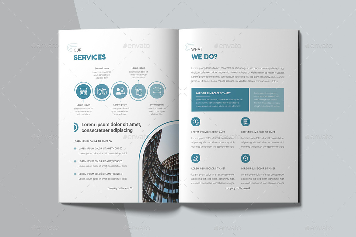 Company Profile, Print Templates | GraphicRiver