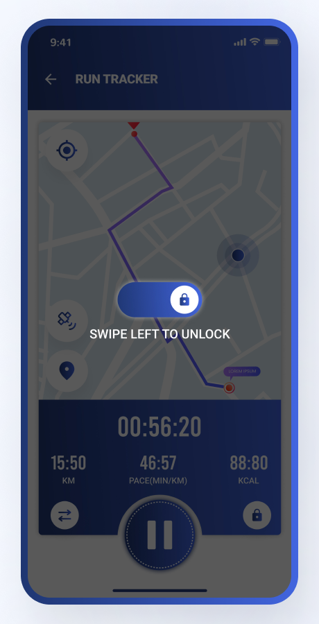 Run Tracker - iOS Native Mobile App (20 Languages) by Shreyanshi_Infotech