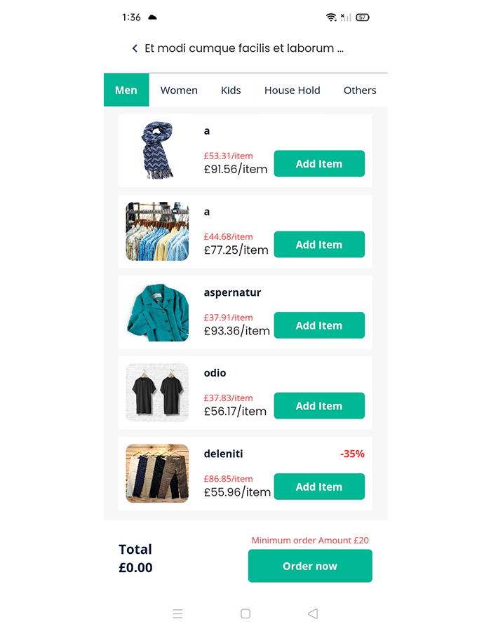 Best Laundry Flutter Mobile App with Admin panel | laundry booking ...