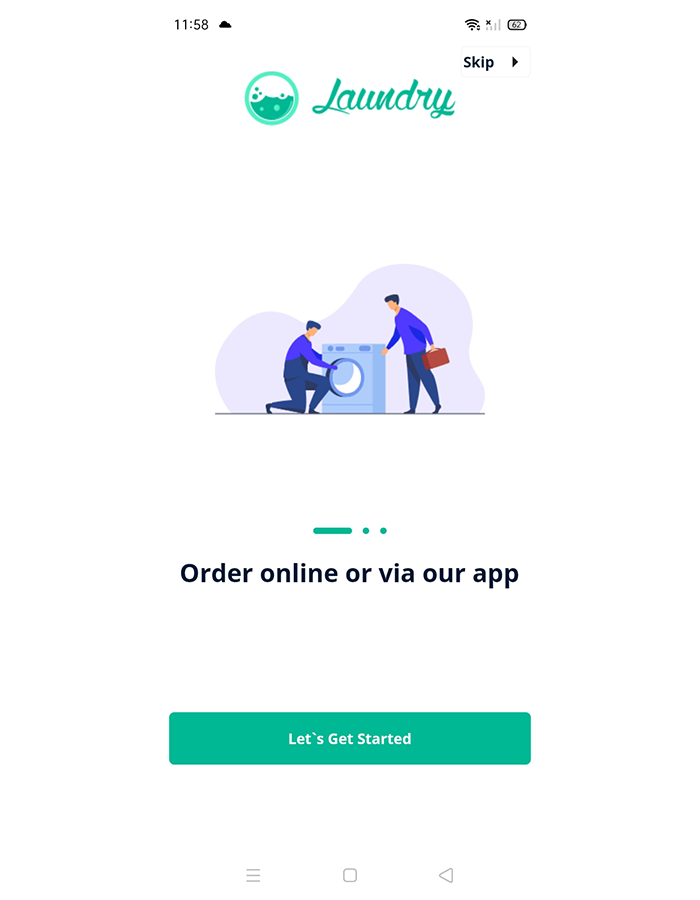 Best Laundry Flutter Mobile App with Admin panel | laundry booking ...