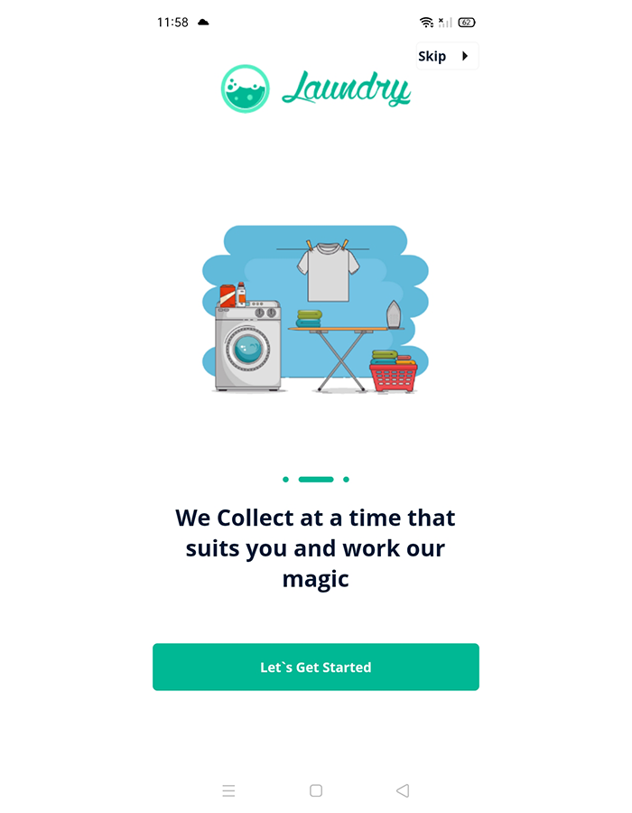 Best Laundry Flutter Mobile App with Admin panel | laundry booking ...