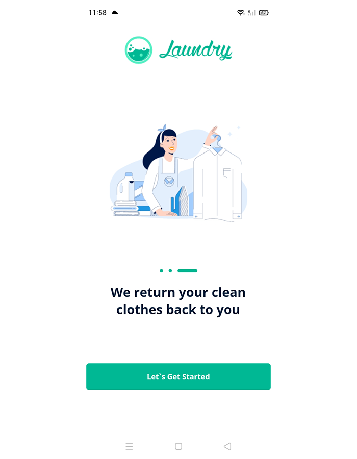 Best Laundry Flutter Mobile App with Admin panel | laundry booking ...