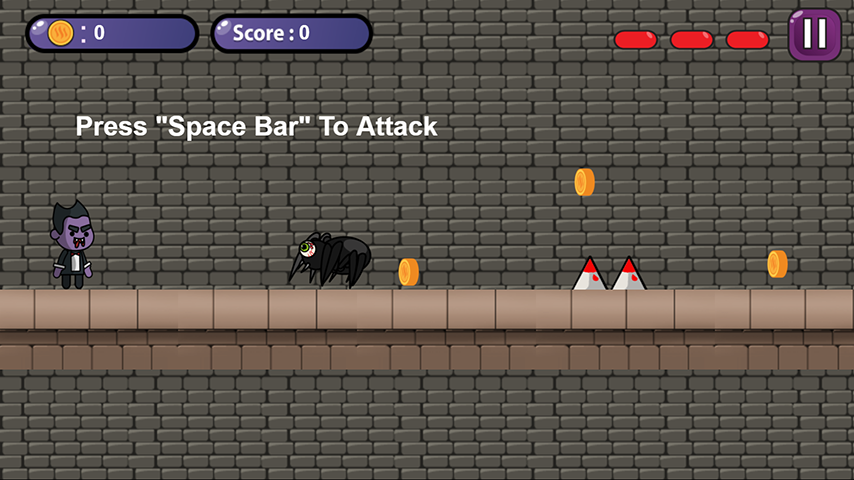 Vampire Runner by azeemdreamsdesigner | CodeCanyon