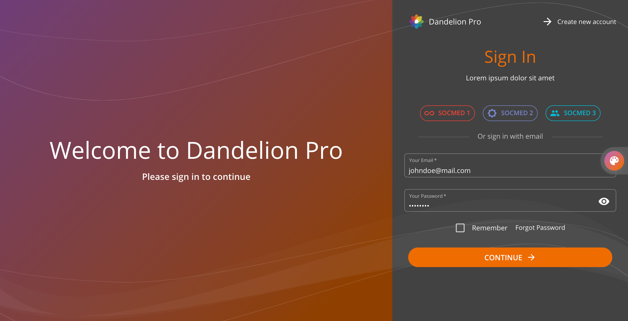 Dandelion Pro - React Admin Dashboard Template by ilhammeidi | ThemeForest
