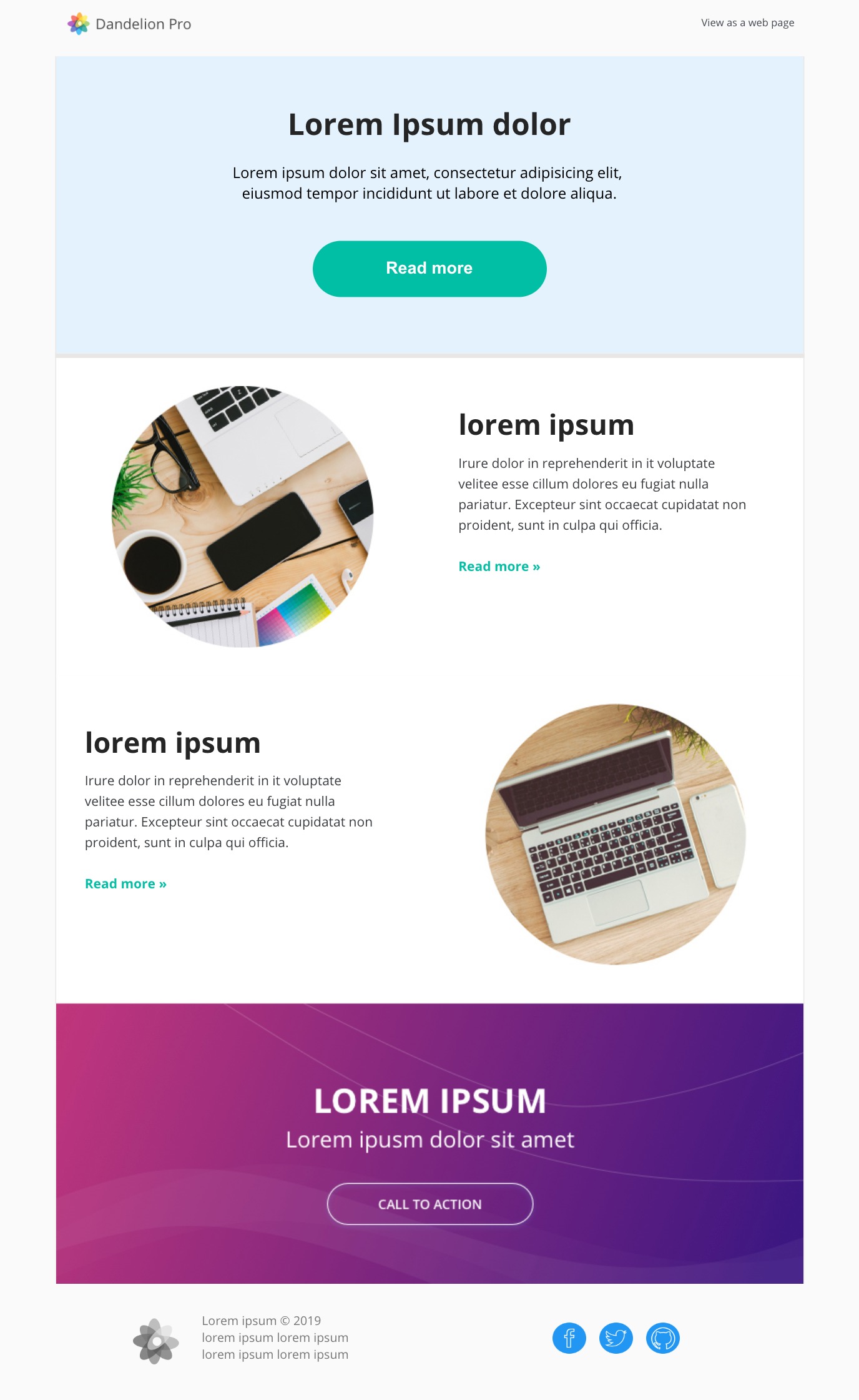 Dandelion Pro - React Admin Dashboard Template by ilhammeidi | ThemeForest