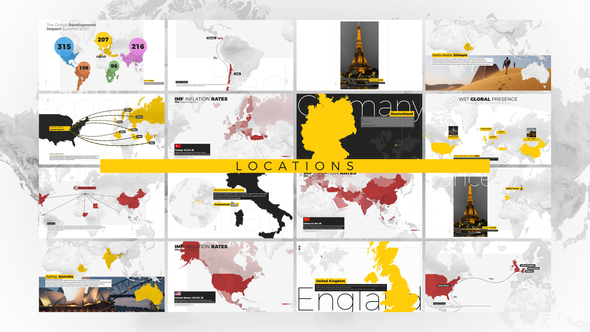 World Map Pro - Locations, After Effects Project Files | VideoHive