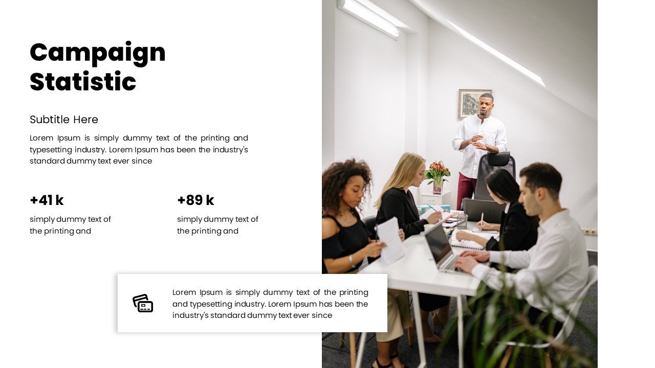 Creative Webinar Business PowerPoint Template, Presentation Templates