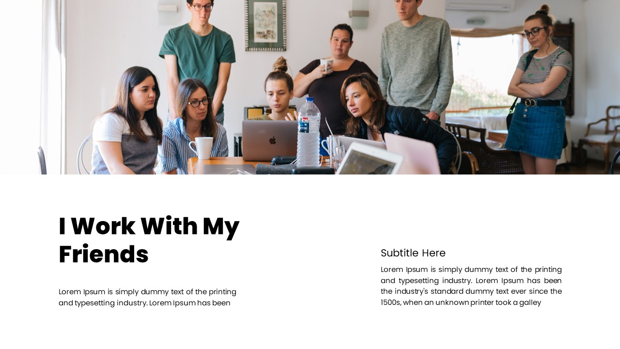 Creative Webinar Business PowerPoint Template, Presentation Templates