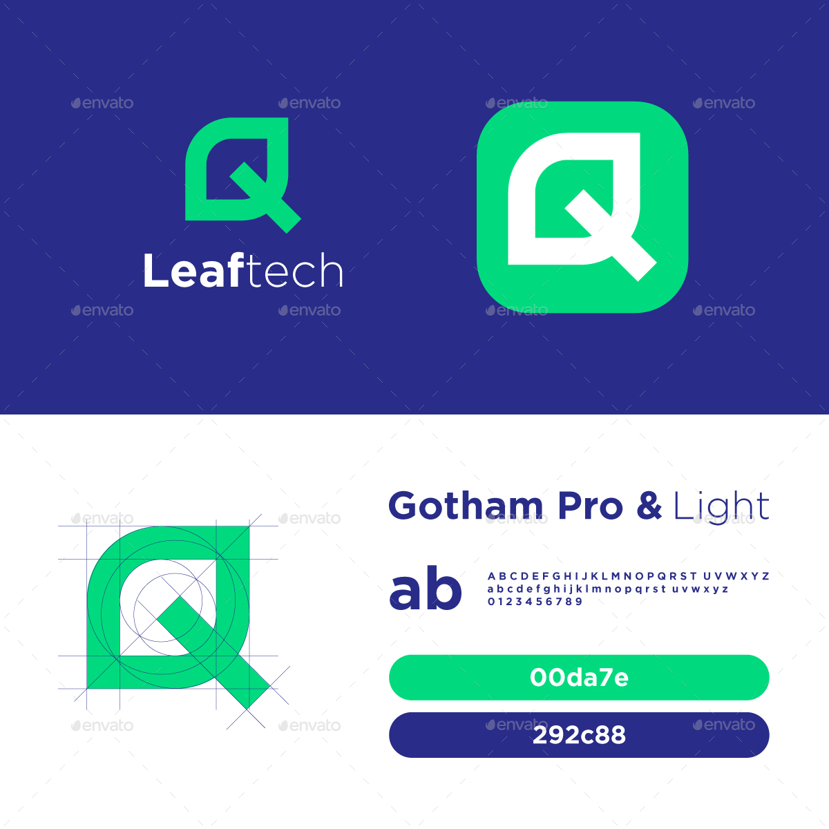 Q tech logo Design, Logo Templates | GraphicRiver