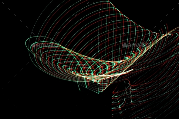 Cool beautifully made vibrant background of colorful lights created ...