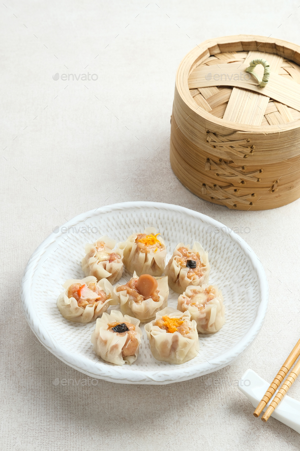 Mini Dim Sum chinese dumplings Stock Photo by tyasindayanti | PhotoDune