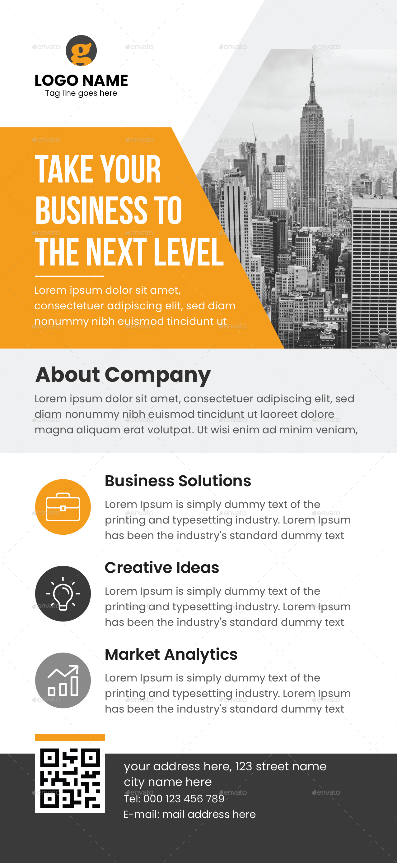 Dl/ Rack Card, Print Templates | GraphicRiver