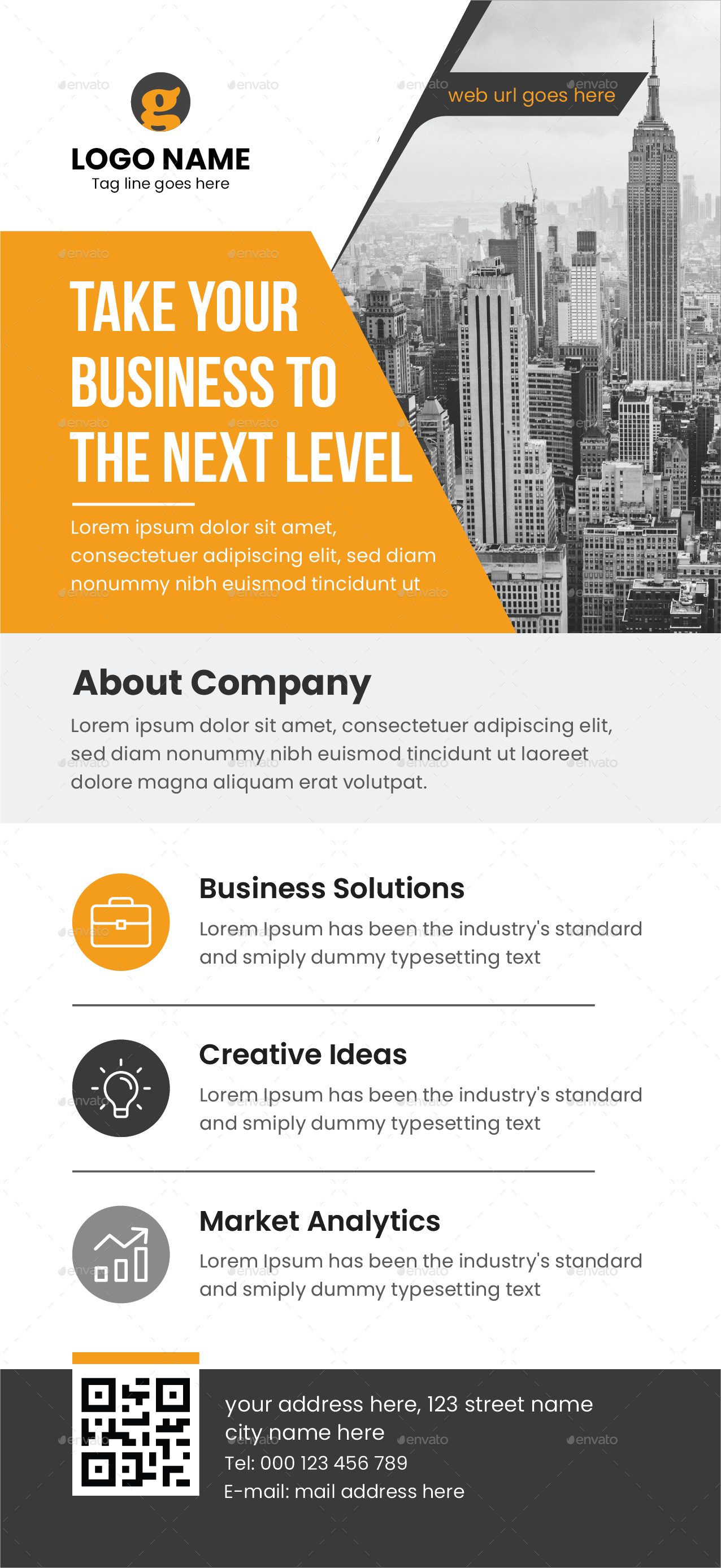 Dl/ Rack Card, Print Templates | GraphicRiver