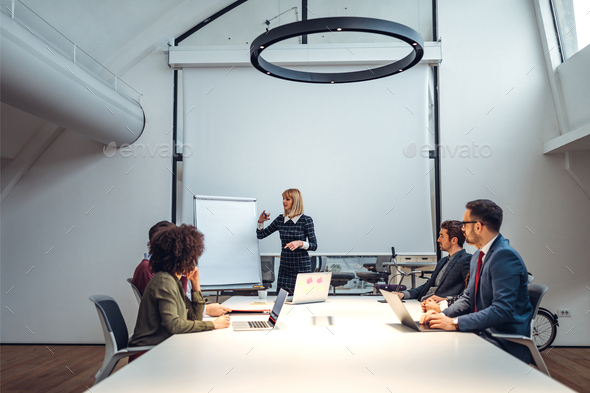 Providing a detailed explanation Stock Photo by bernardbodo | PhotoDune