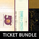 Event Ticket Template Bundle Volume 3, Print Templates | GraphicRiver