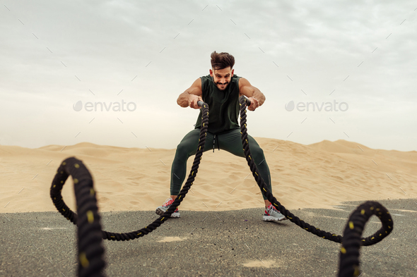 Battling the ropes Stock Photo by bernardbodo | PhotoDune