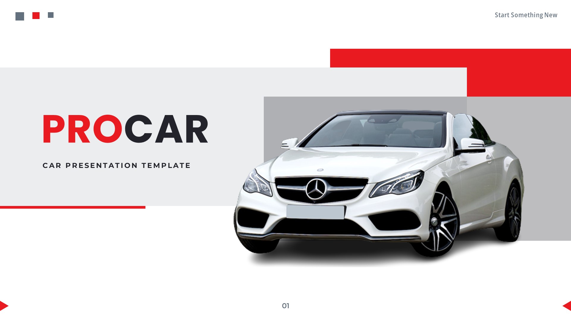 Procar - Car vehicle PowerPoint template, Presentation Templates ...