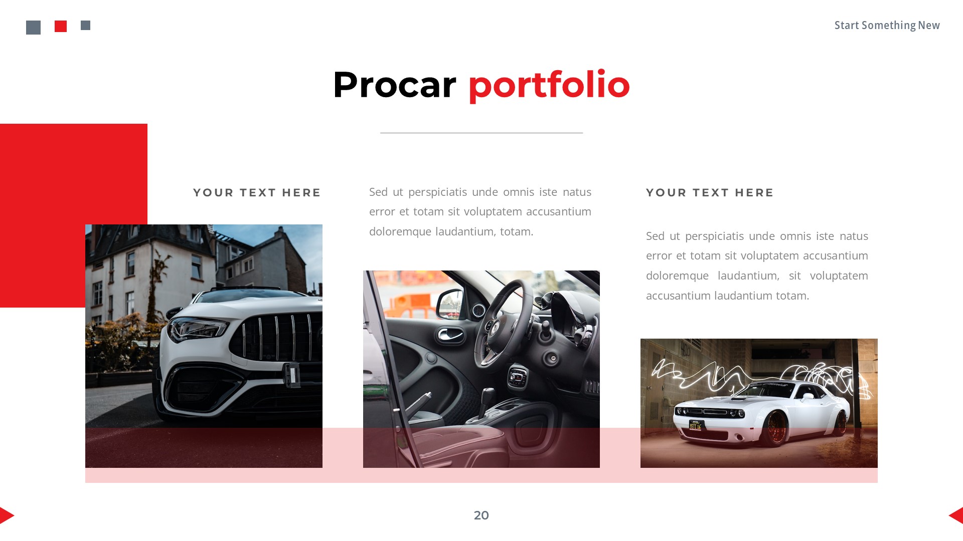 Procar - Car vehicle PowerPoint template, Presentation Templates ...