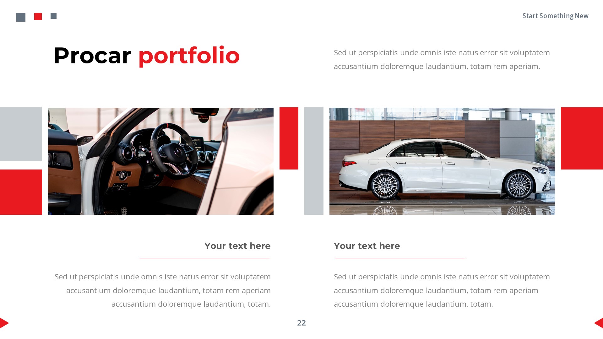 Procar - Car vehicle PowerPoint template, Presentation Templates ...