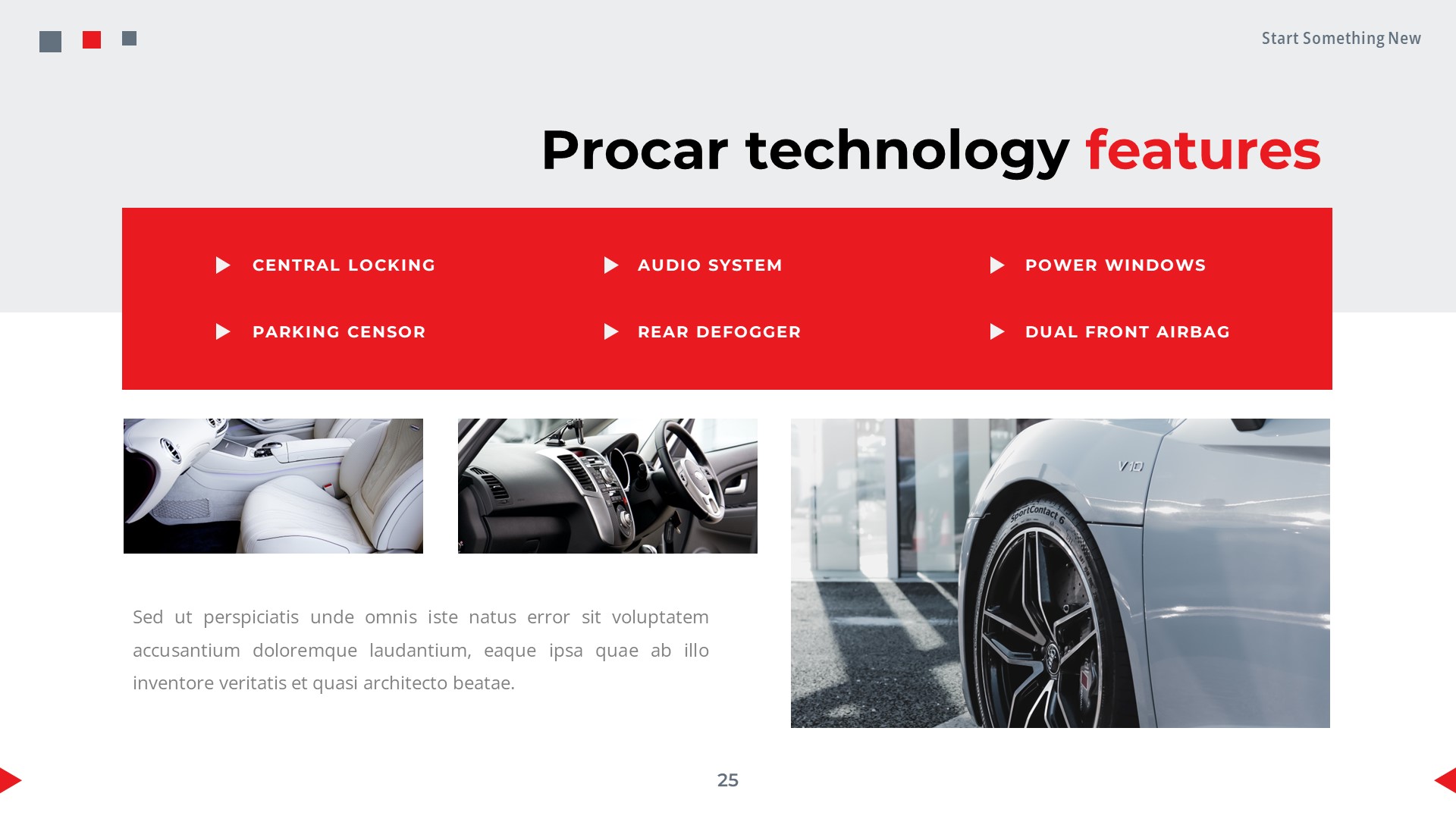 Procar - Car vehicle PowerPoint template, Presentation Templates ...
